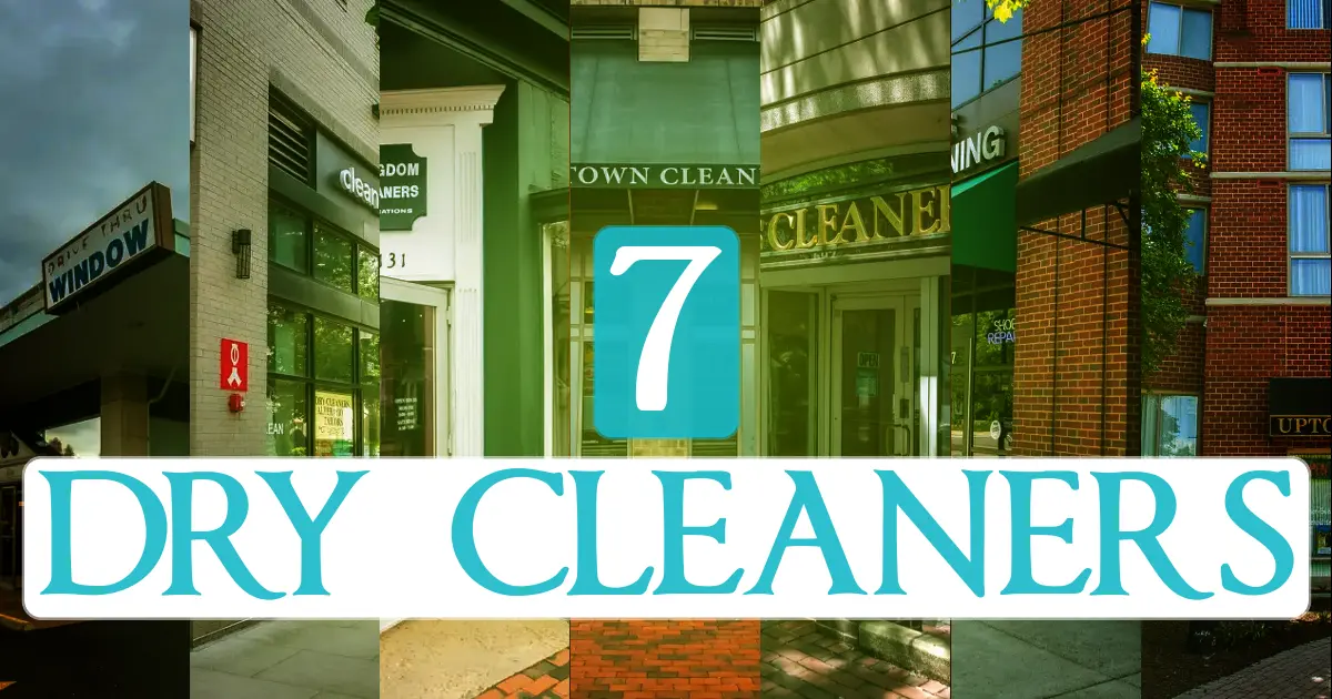 7 Dry Cleaners in Old Town Alexandria